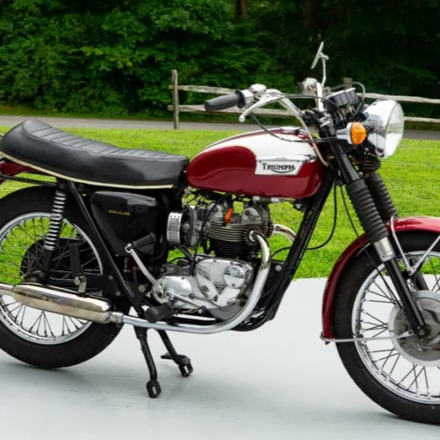 Cherokee Red Candy Triumph Motorcycle Paint Products - All Triumph ...