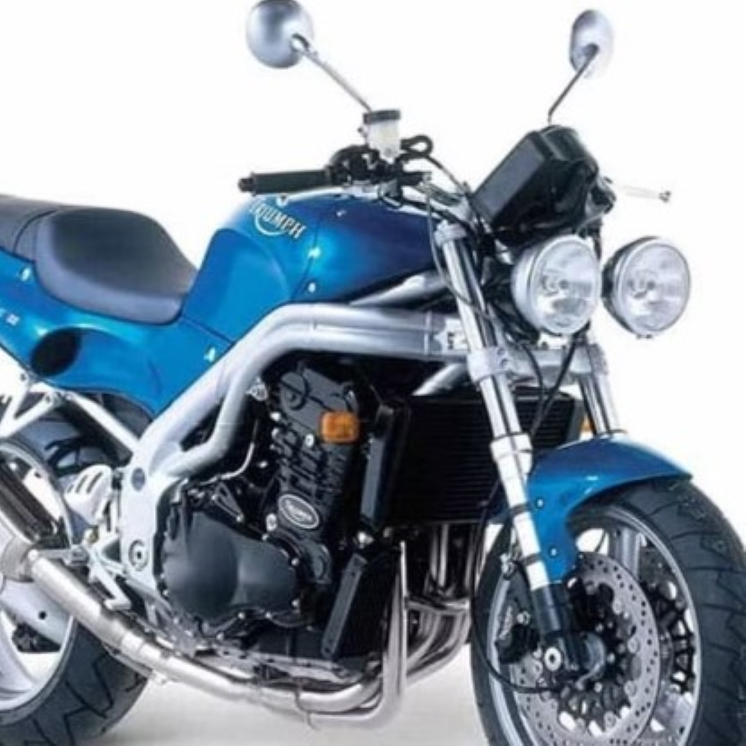 Neon Blue (code JO) Triumph Motorcycle Paint Products - All Triumph ...